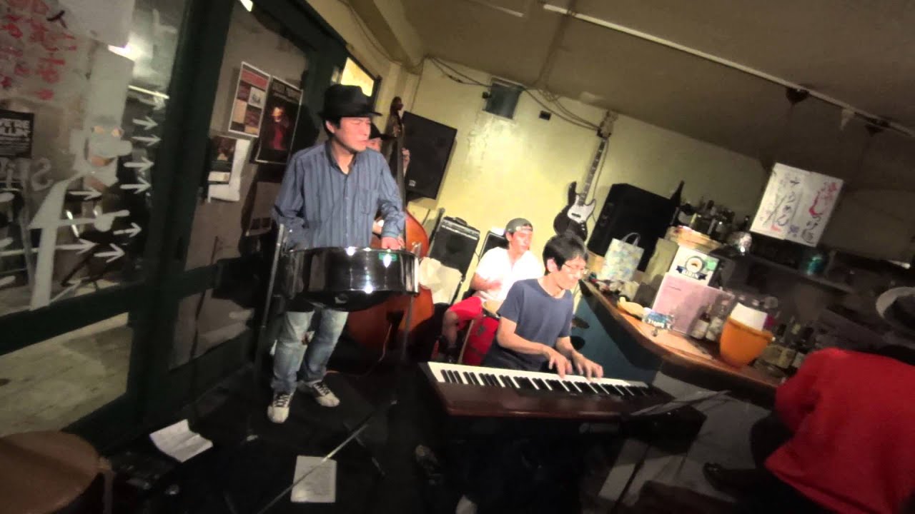 Pan-T/Steelpan Jazz Band/Japan14102015高円寺Tragehetto 2st 2/2 - YouTube