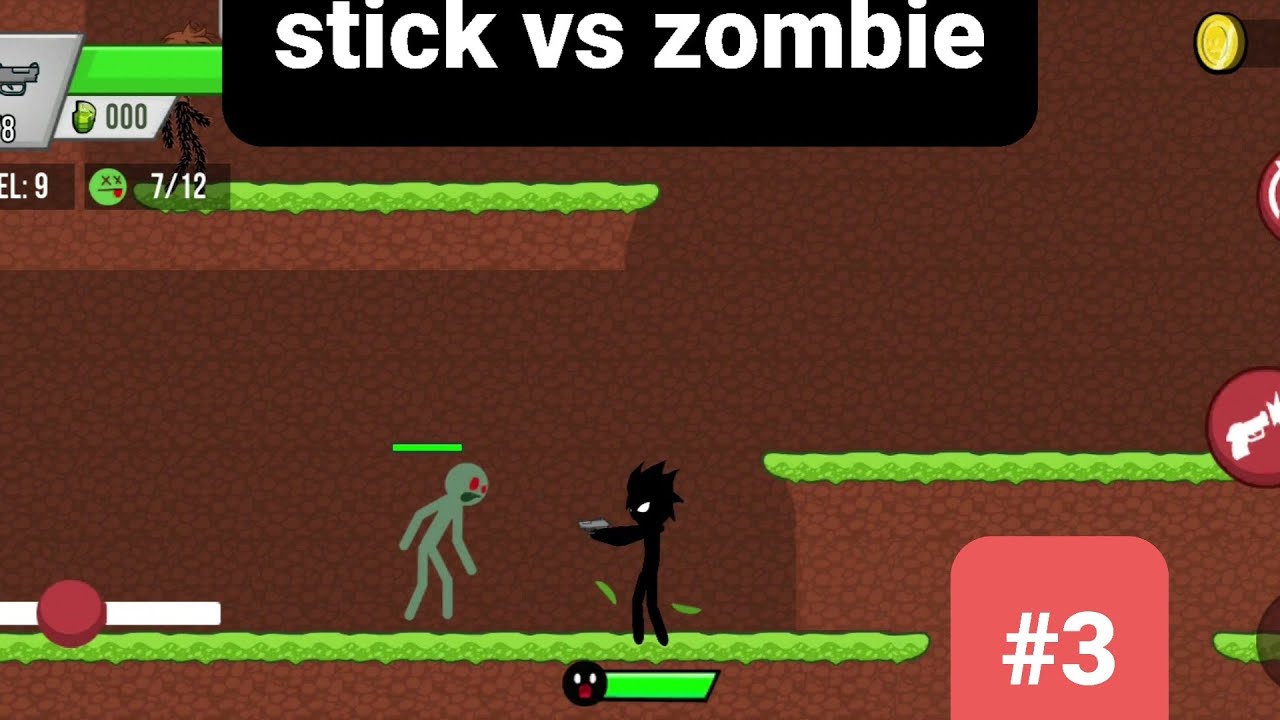 Playing Stick vs Zombies | Stick VS Zombie Gameplay #1 - YouTube
