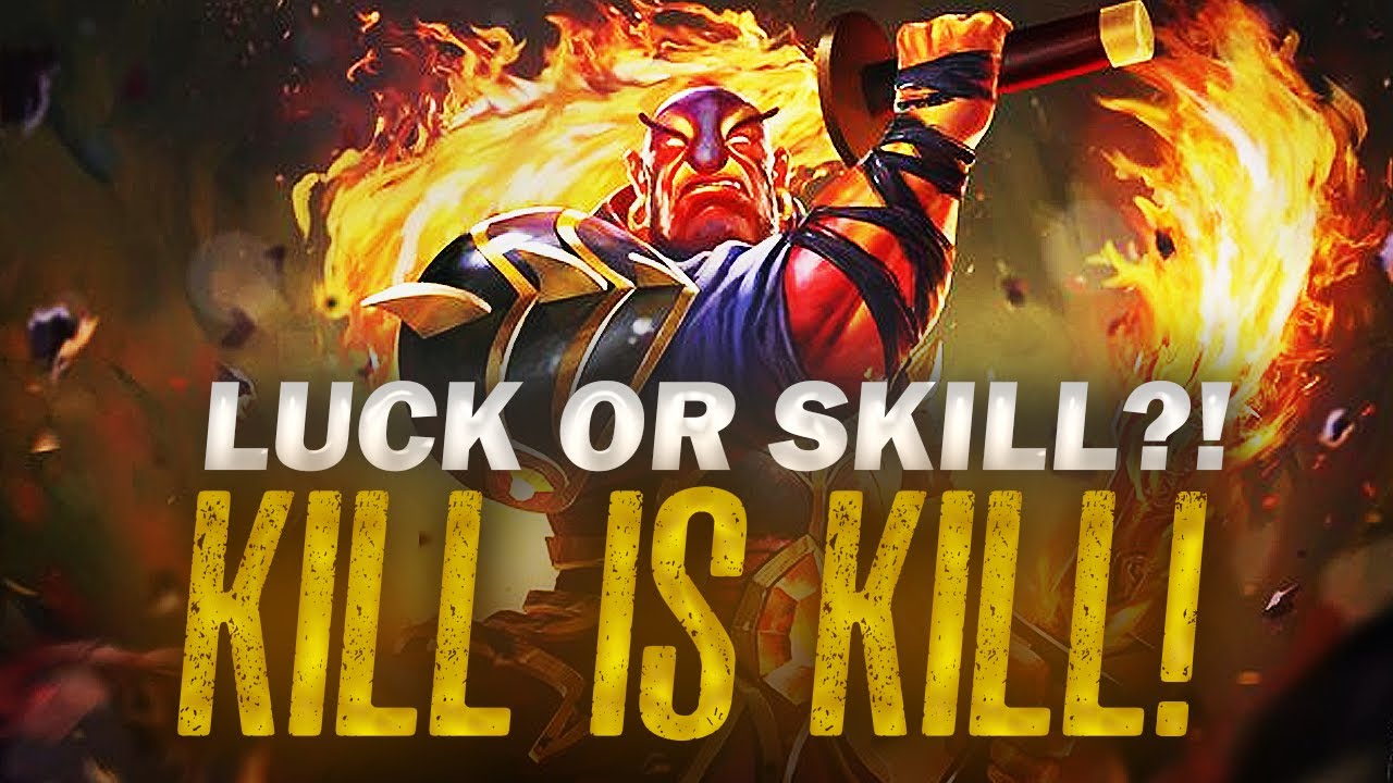Dota 2 - Luck or Skill?! Kill is Kill! (Master of Luck) - YouTube