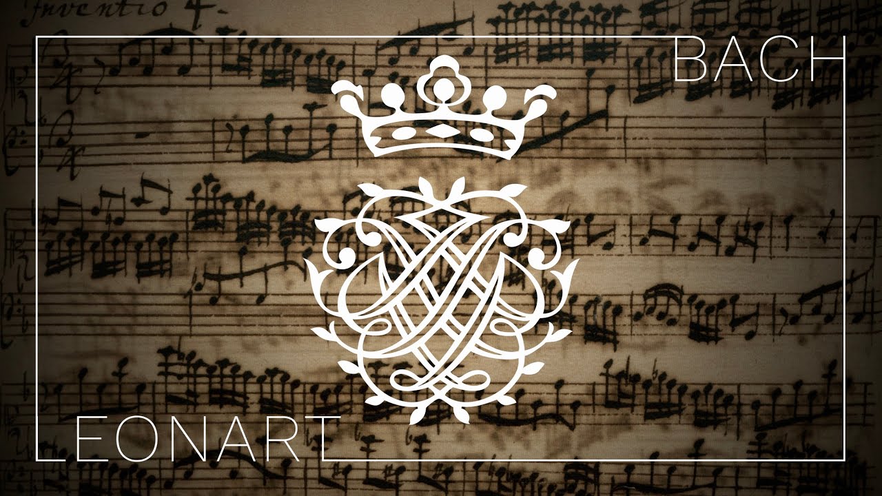 BWV 779 - BACH Invention 8 in F major MANUSCRIPT harpsichord - YouTube