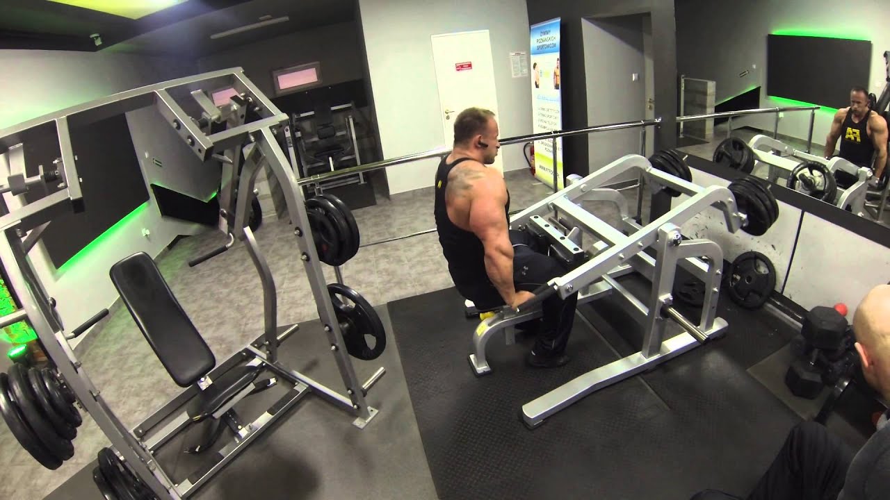 Ćwiczenia na triceps - Pompki na maszynie - Radek Słodkiewicz - 2013.04 ...