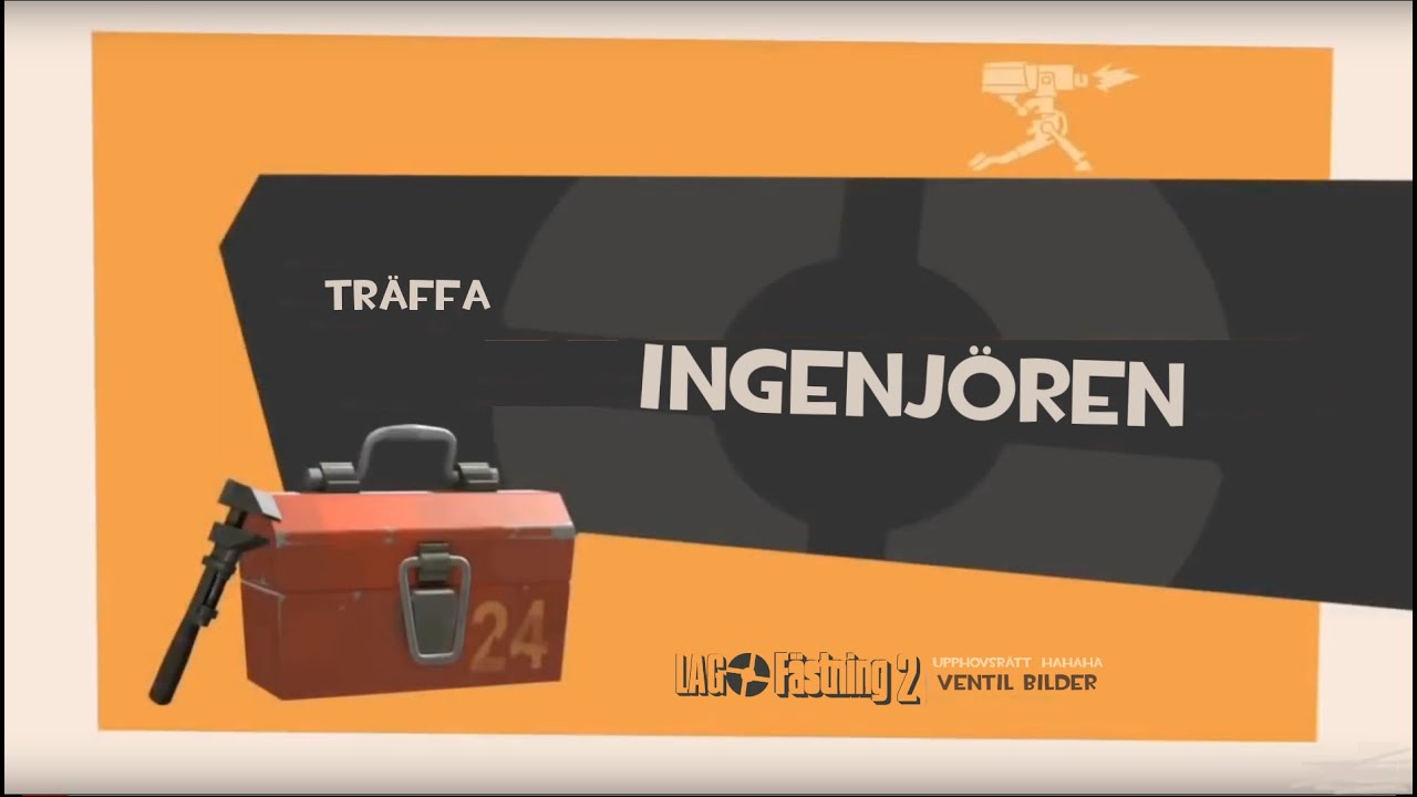 Träffa Ingenjören Lag Fästning 2 (Meet the Engineer Team Fortress 2 Swe ...