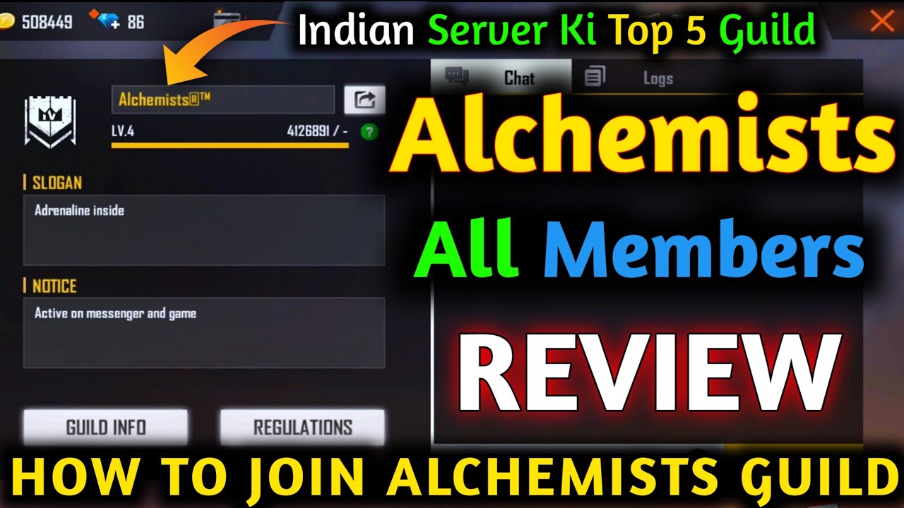 ALCHEMISTS GUILD ALL MEMBERS REVIEW IN THIS VIDEO || ALL ALCHEMISTS ...