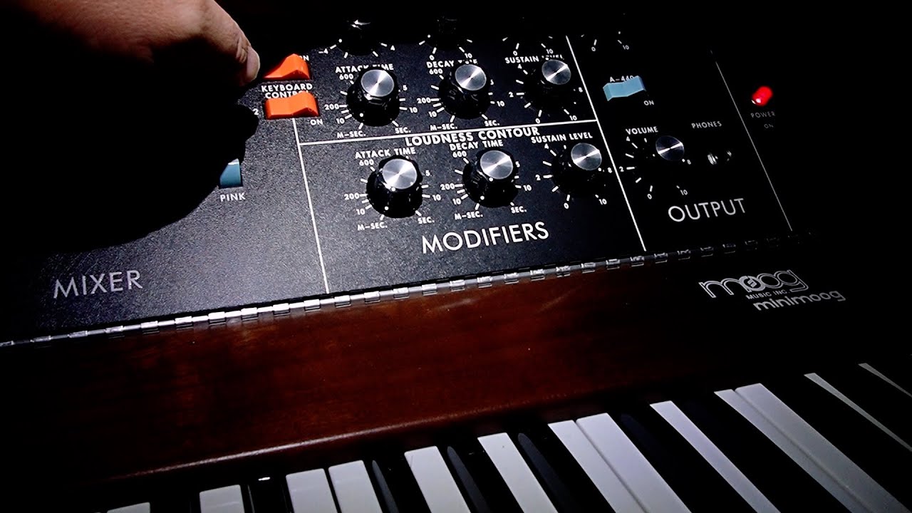 vintage synthesizers electro jam in the studio - YouTube