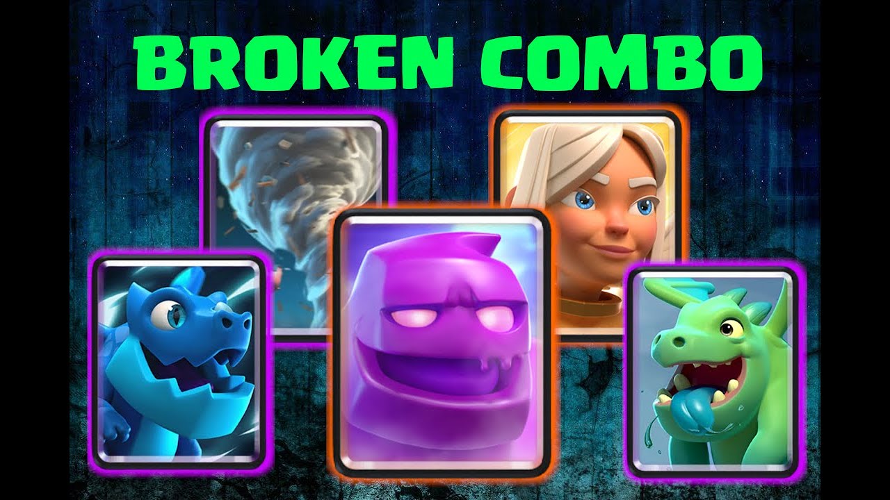 BEST DECK IN CLASH ROYALE! 12-1 GC WITH BROKEN BATTLE HEALER ELIXIR ...