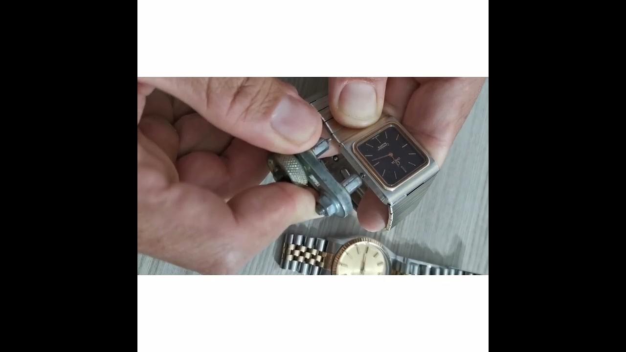 omega constellation quartz set time - YouTube