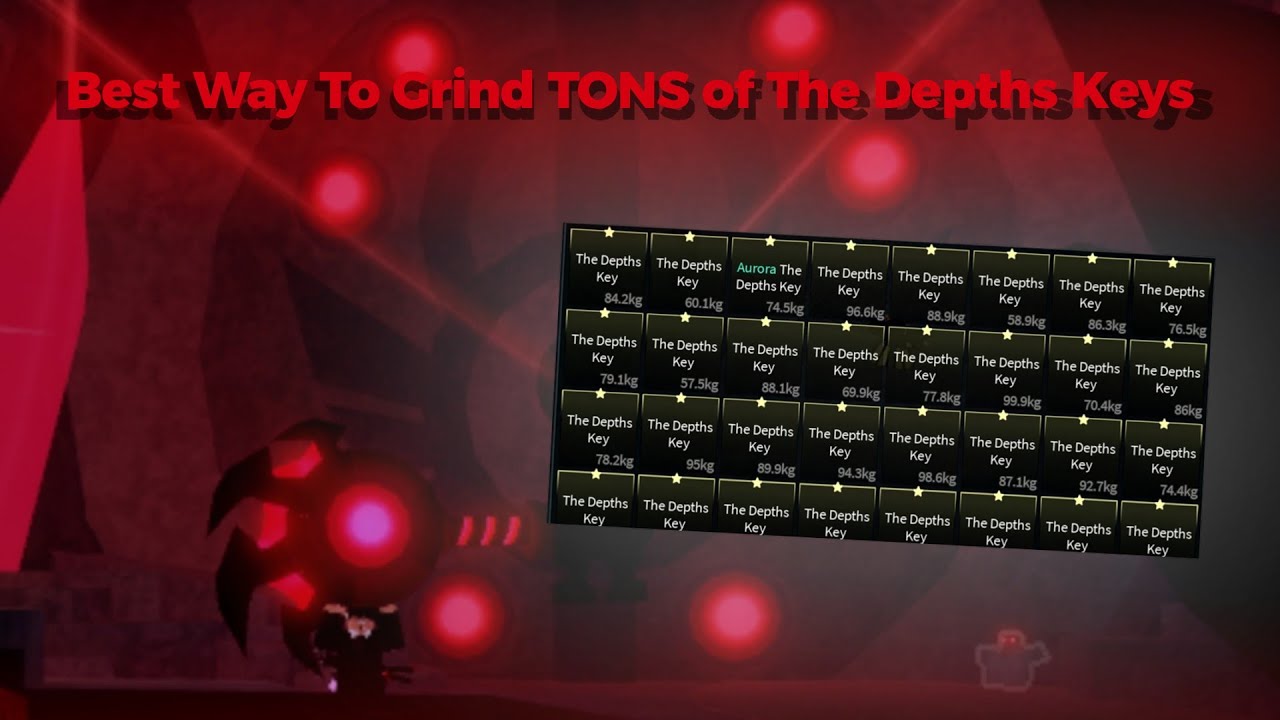 Best Way To Grind TONS Of The Depths Keys In Fisch - Roblox Fisch - YouTube