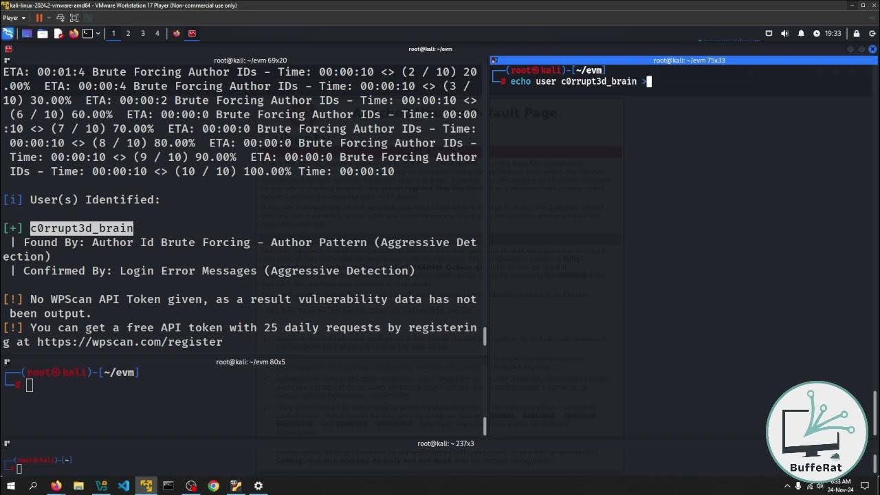 EVM-1 VulnHub CTF Walkthrough - YouTube