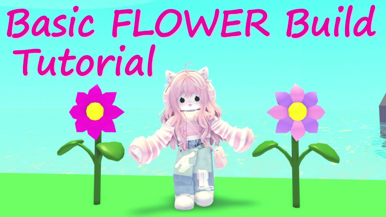 How to make BASIC FLOWERS in ADOPT ME Tutorial - YouTube
