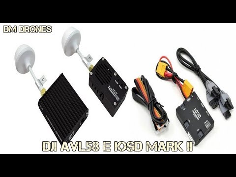 DJI AVL58 E IOSD MARK II - YouTube