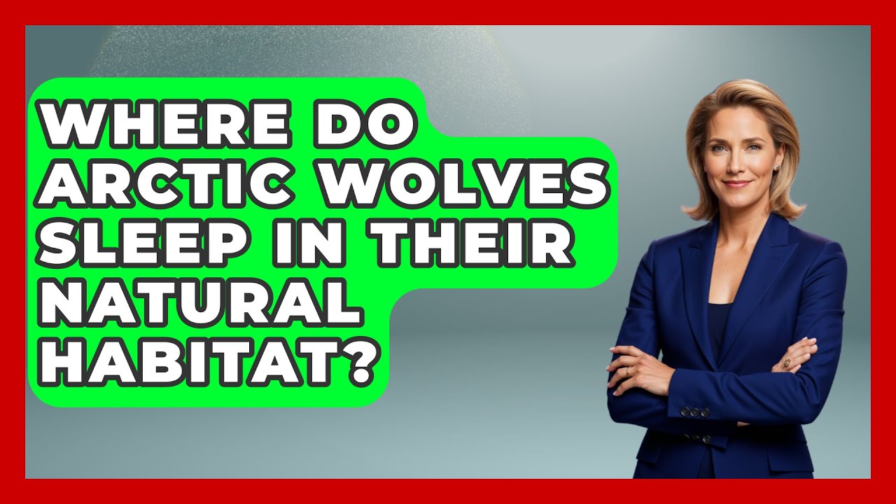 Where Do Arctic Wolves Sleep in Their Natural Habitat? | Polar Regions ...