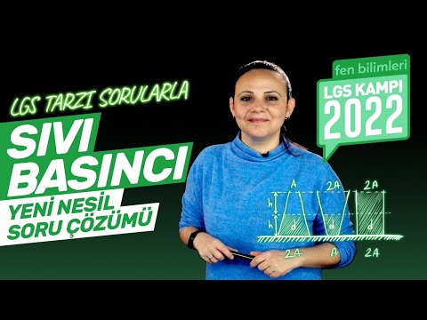 Sıvı Basıncı Soru Çözümü (Zor Sorular) 8. Sınıf Fen Basınç Yeni Nesil Soru Çözümü | LGS 2022 Kampı