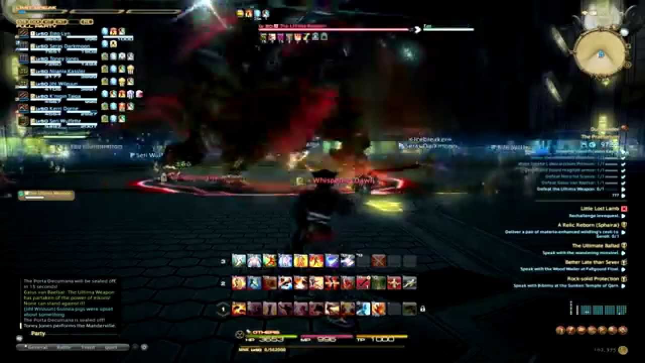 [FFXIV] Ultima battle - YouTube