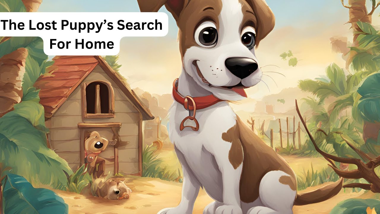 The lost puppy's Search Journey: Finding Home with Courage and Kindness ...