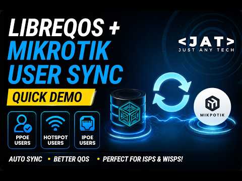 LibreQos + MikroTik User Sync (Quick Demo)