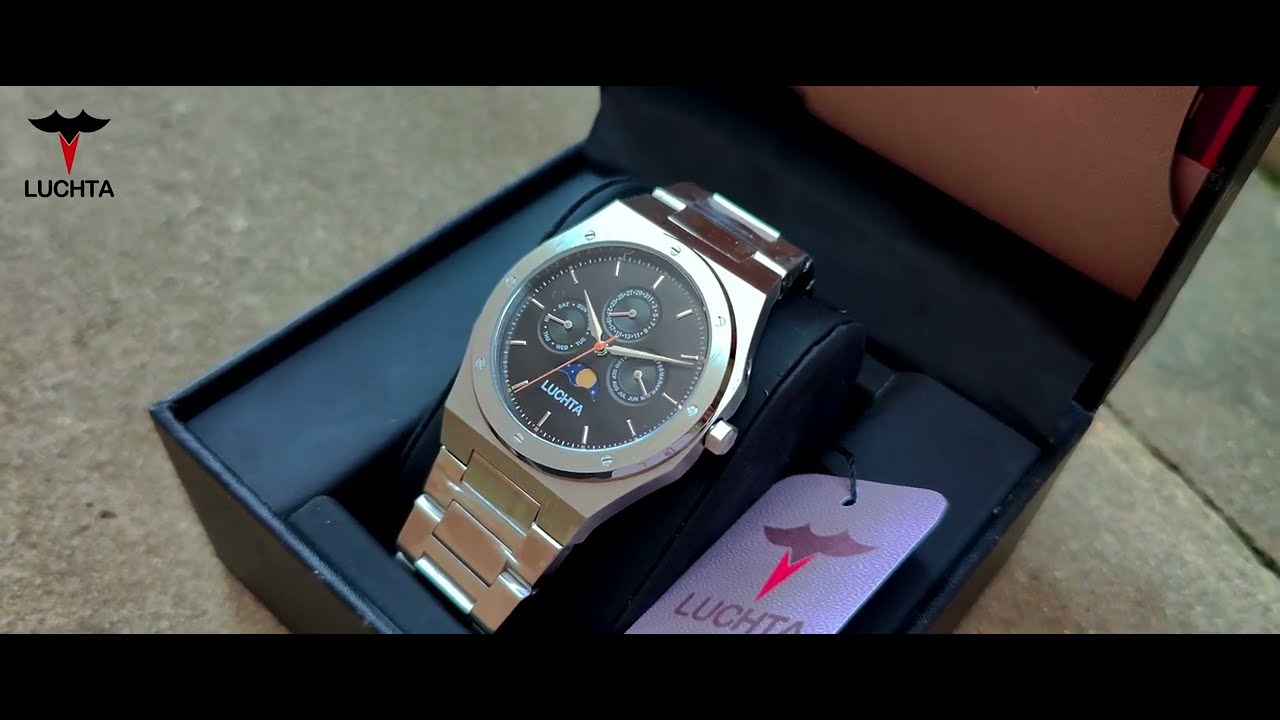 Luchta Watches Moon Phase Edition LT2203 Series - YouTube