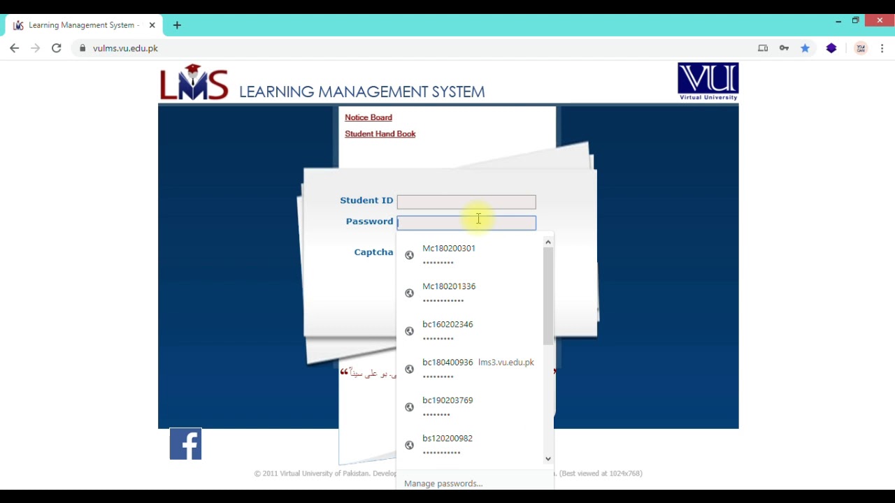 LMS LOGIN PROBLEMS SOLUTION/ What is captcha | By Ehtisham. - YouTube