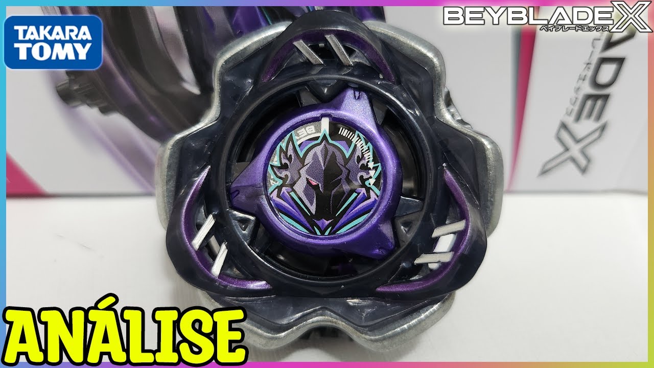 Abrindo o PERSEUS DARK B 6-80W | CX-03 | Beyblade X | Unboxing, Análise ...