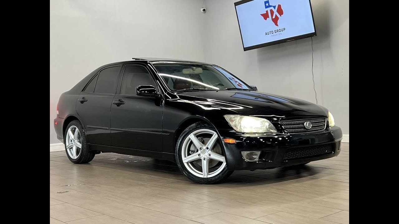 2004 LEXUS IS300 A5 RWD 215HP 3.0L I6 SEDAN SPORT SEDAN RESTORED - FOR ...