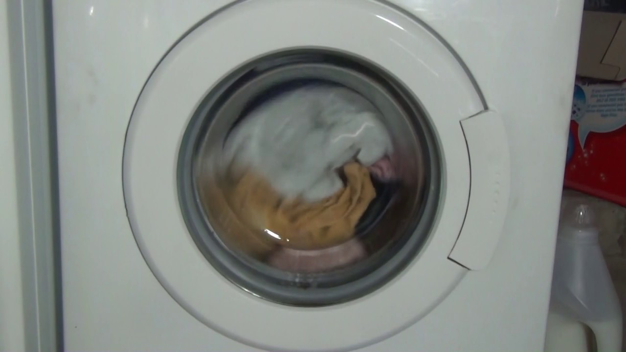 Beko WMA510 : Suds Locking Cotton standard 60'c (Full cycle) - YouTube