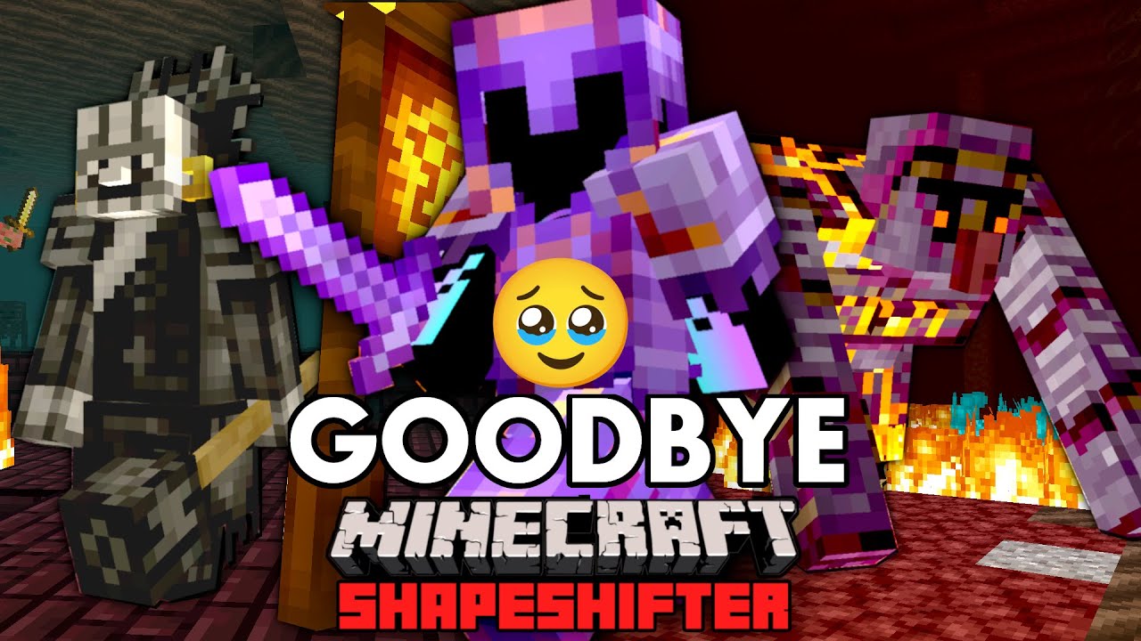 Minecraft 200 Days Shapeshifter | GOODBYE ;') 🥺 - YouTube