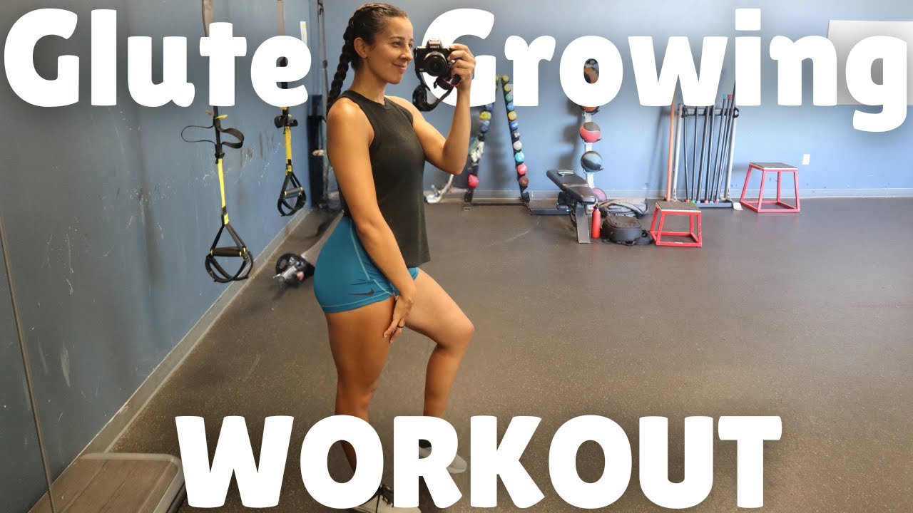Growing Glutes One Leg Day at a Time | Glute Growth | GYM WORKOUT - YouTube