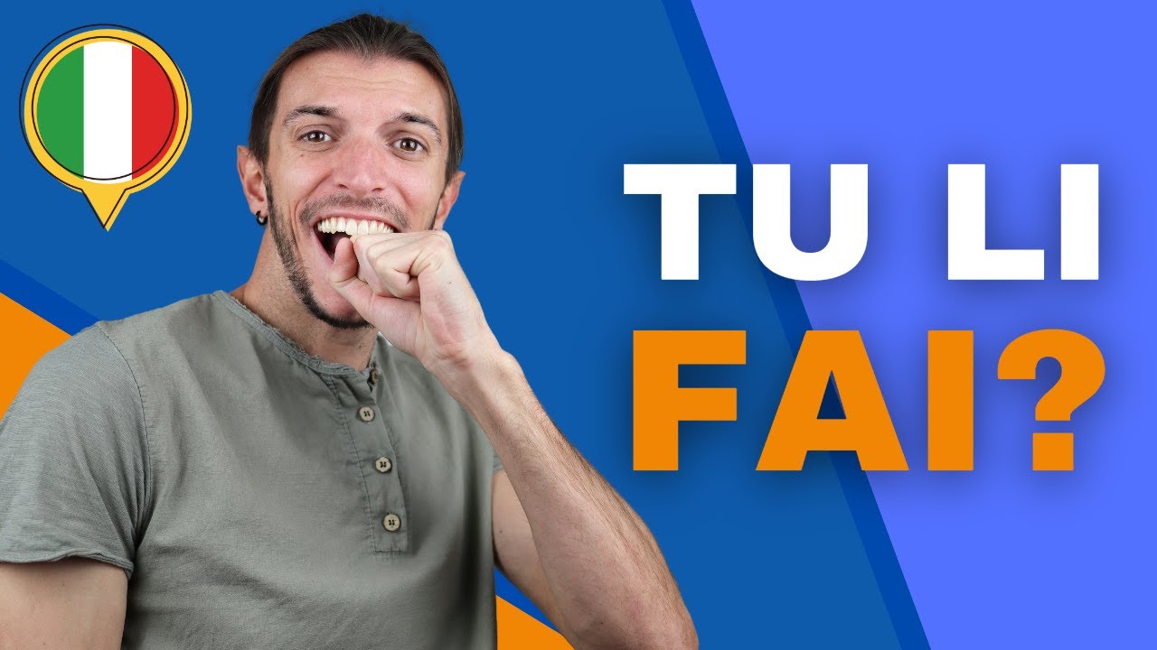 6 Mistakes Italian Learners Make (FIX THEM!) - Learn Italian - YouTube
