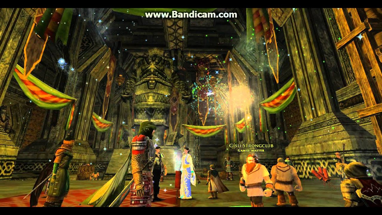 Beer fights and fireworks in Thorin's Hall - YouTube