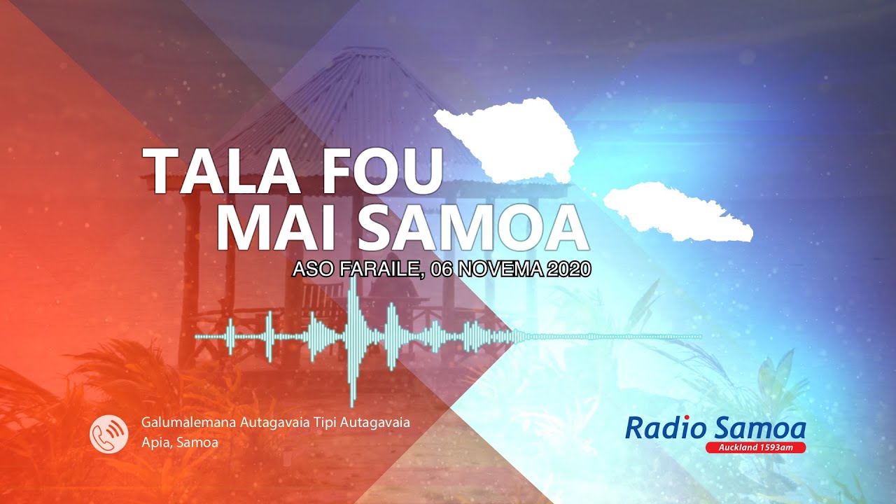 Radio Samoa - News from Samoa (06 NOV 2020) - YouTube