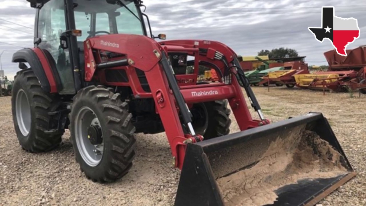 Used 2018 Mahindra 6065 Tractor For Sale In Donna, TX - YouTube