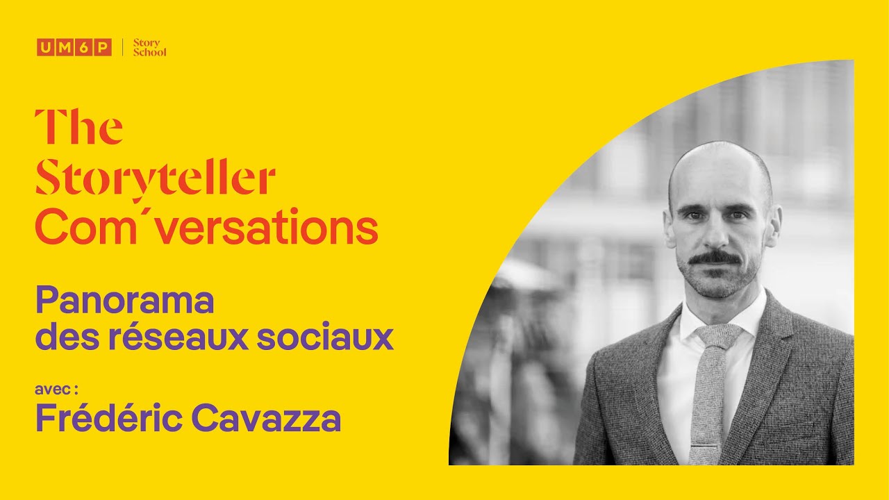 Panorama des réseaux sociaux avec Frederic Cavazza I The Storyteller ...