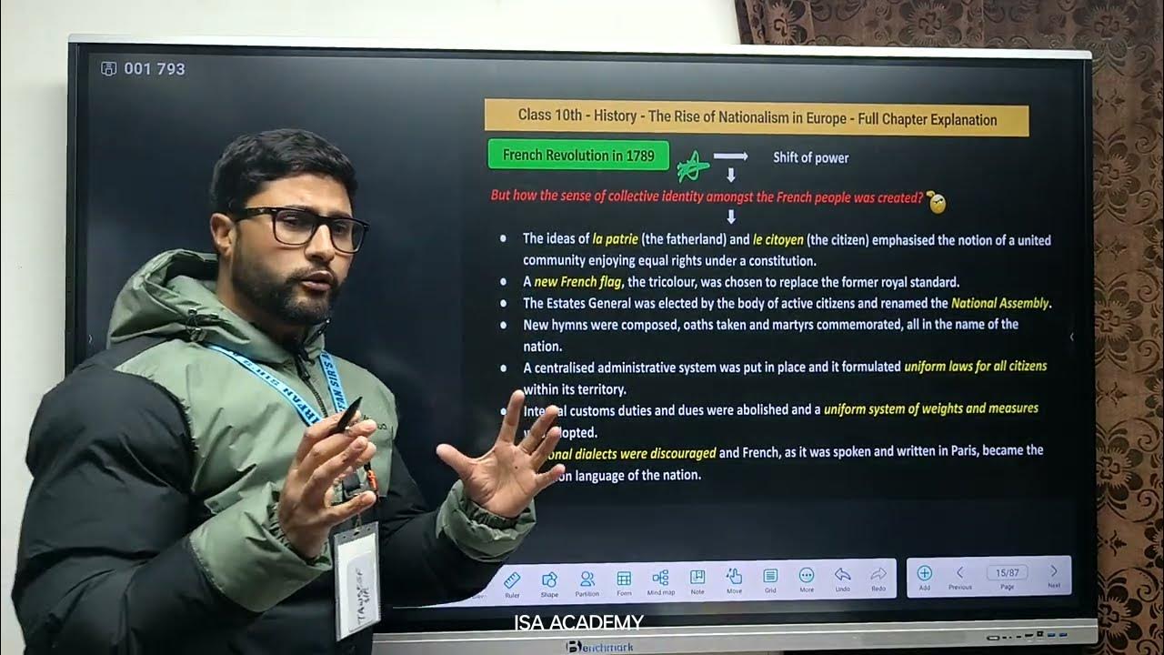 The French Society & the Idea of Nation | class 10th History Ch:1 lec ...