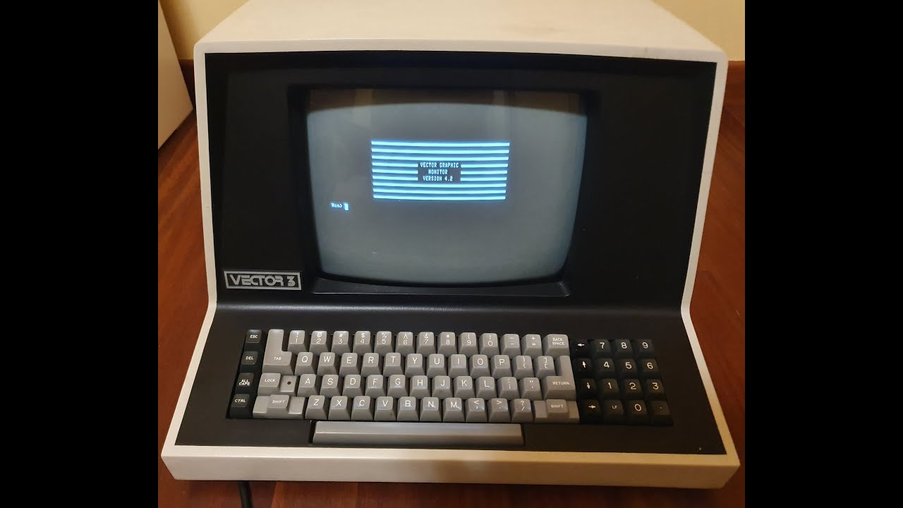 Vector Graphics Vector V3 5030 Computer S-100 [Italiano] - YouTube