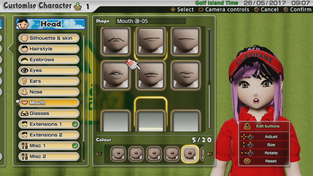 Everybody's Golf - PS4 PRO BETA - Intro & Character Creation - YouTube