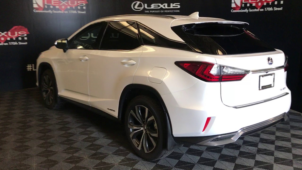 White 2018 Lexus RX Executive Package Review Edmonton Alberta - Lexus ...