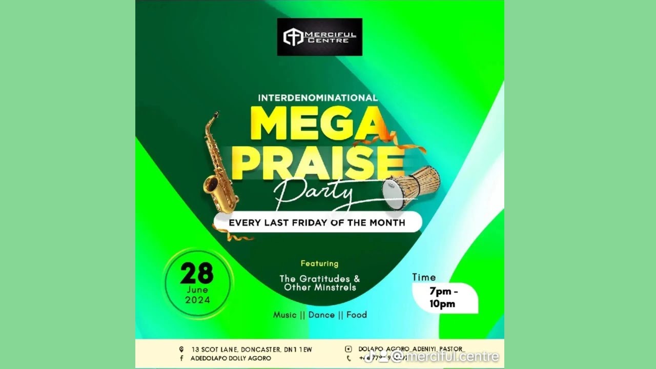 MEGA PRAISE FRIDAY SERVICE | Merciful Centre 28/06/24 - YouTube