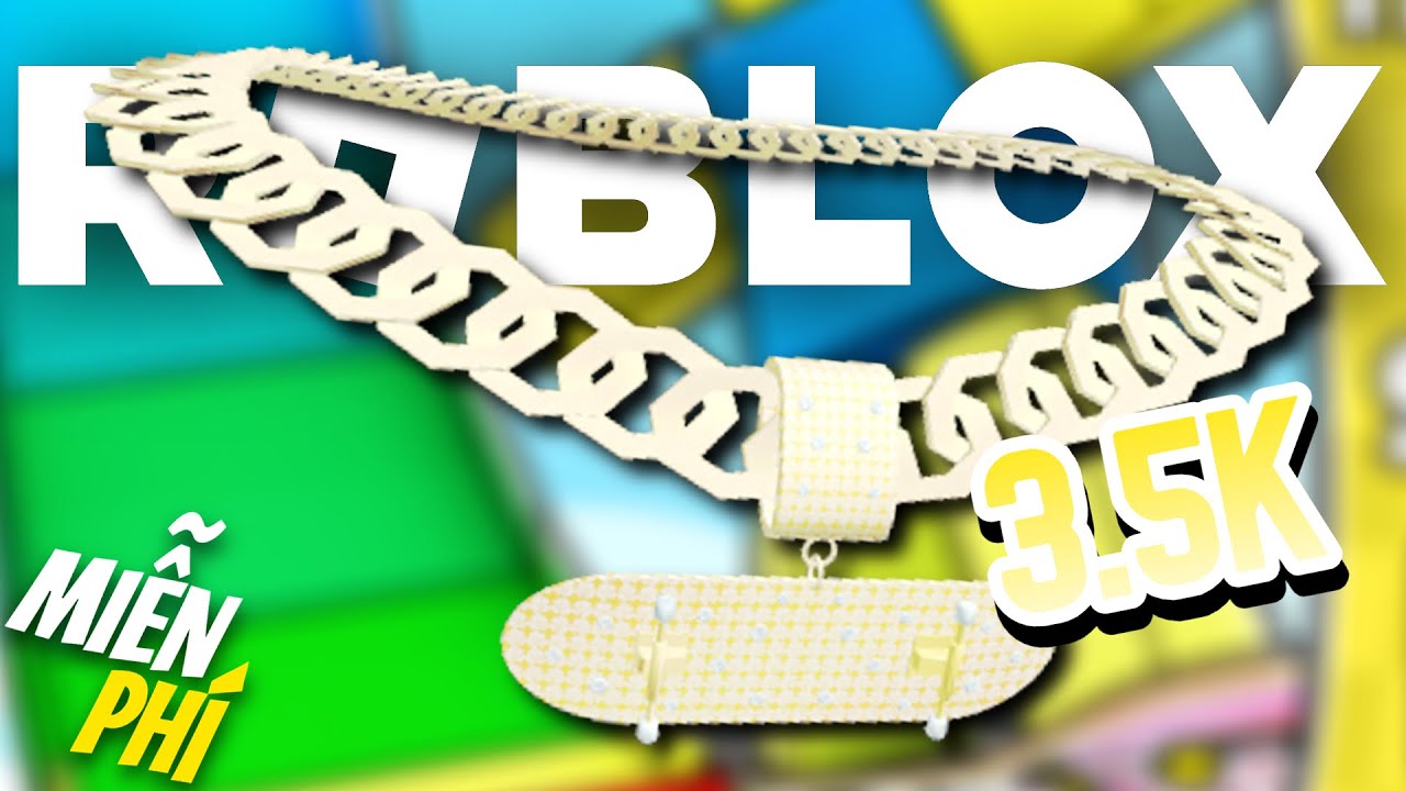 Roblox Cách lấy miễn phí vòng cổ UGC LIMITED Gold Skate Chain trong ...
