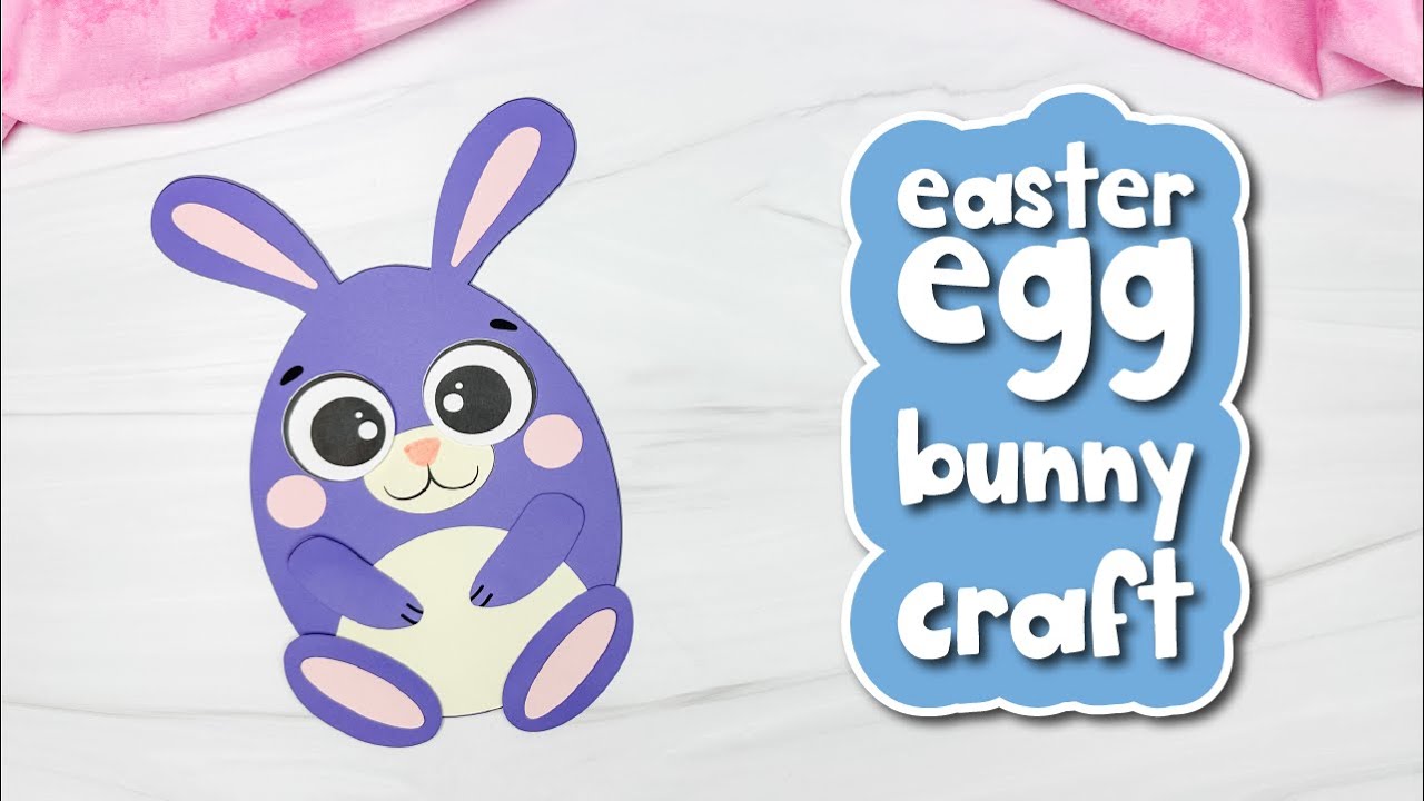 Easter Egg Bunny Craft For Kids - YouTube