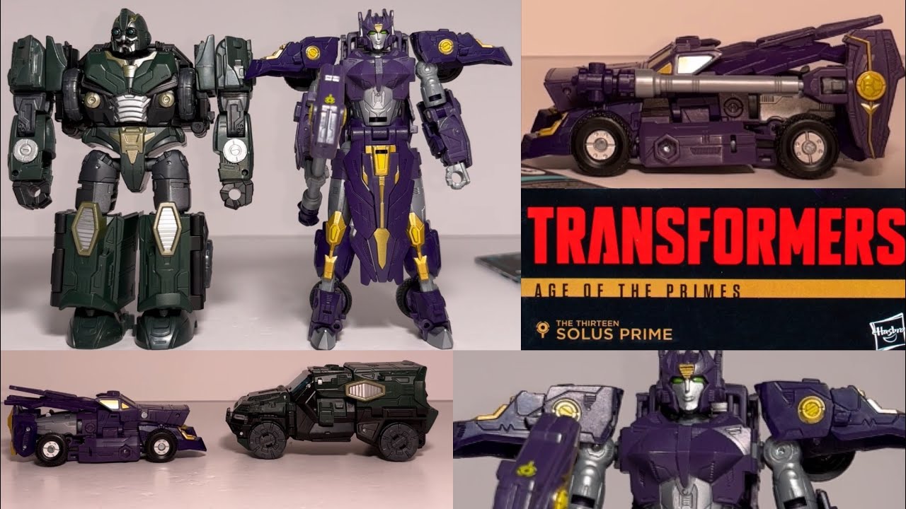Transformers age of the primes Solus prime review. Generations AOTP ...