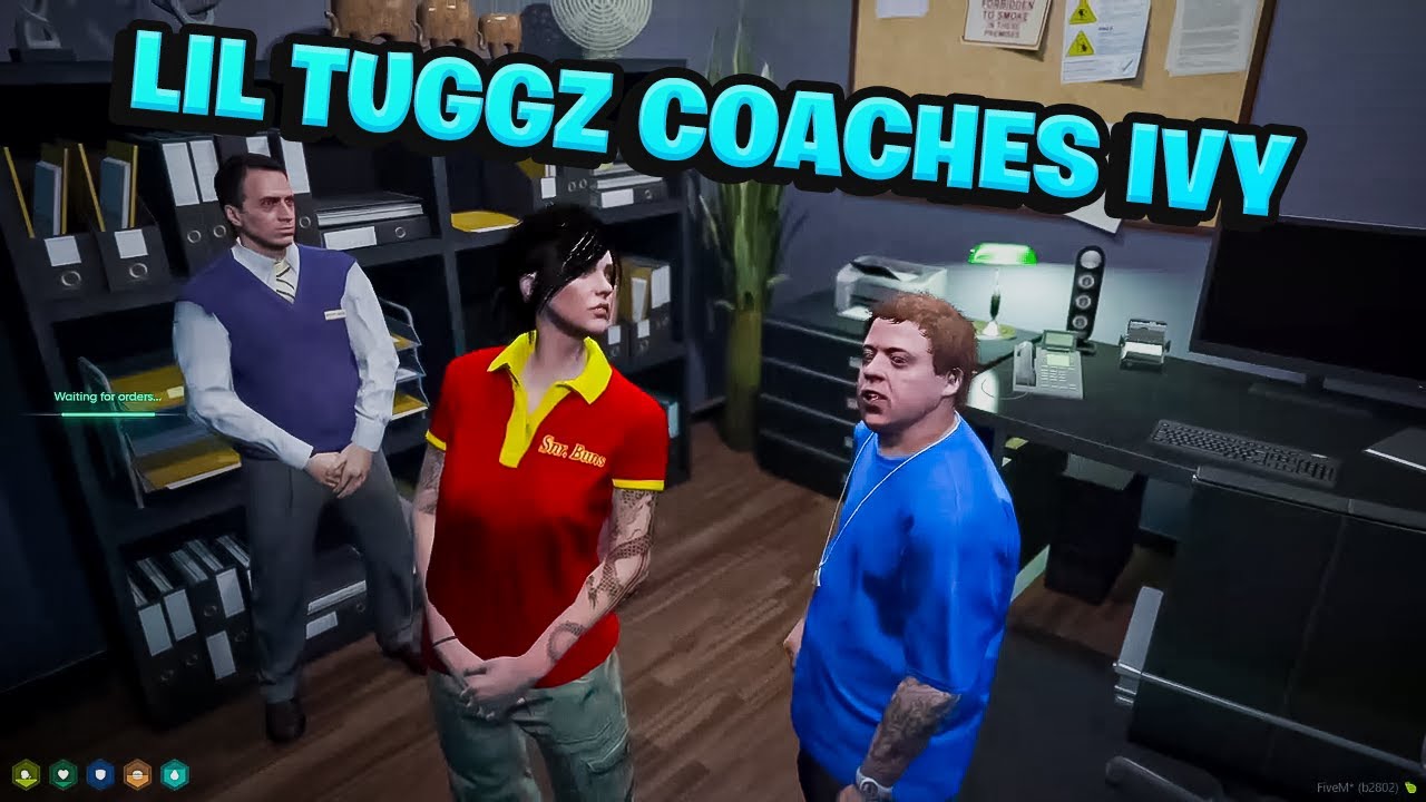 Lil Tuggz Teaches Ivy How To Do Crime | Nopixel 4.0 - YouTube