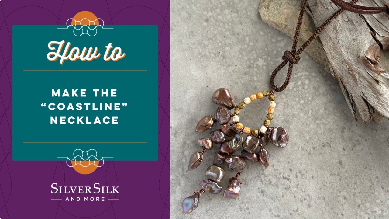 How to Make the Coastline Necklace - YouTube