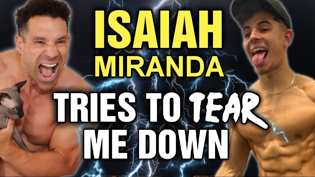Isaiah Miranda || My Response || Trying to Tear ME Down??? - YouTube