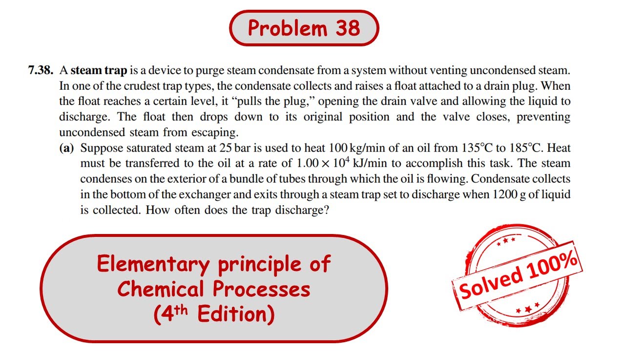 A steam trap is a device to purge steam condensate from a system ...