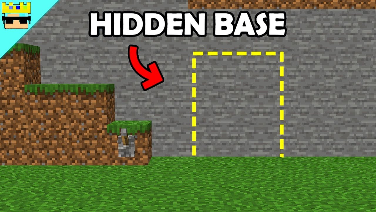 How To Build a SECRET BASE In Minecraft! - YouTube