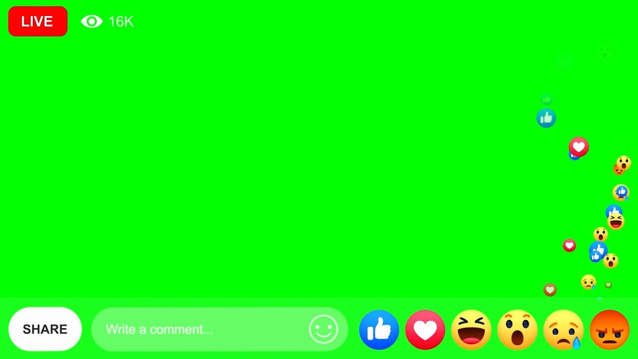 FACEBOOK LIVE GREEN SCREEN - YouTube