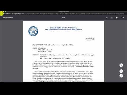 Enlisted Development Education Board - EDEB - YouTube