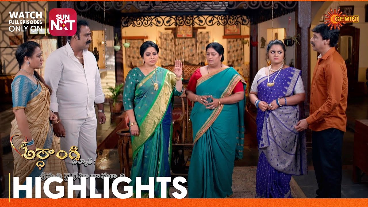 Ardhangi - Highlights of the day | Watch full EP only on Sun NXT | 04 ...