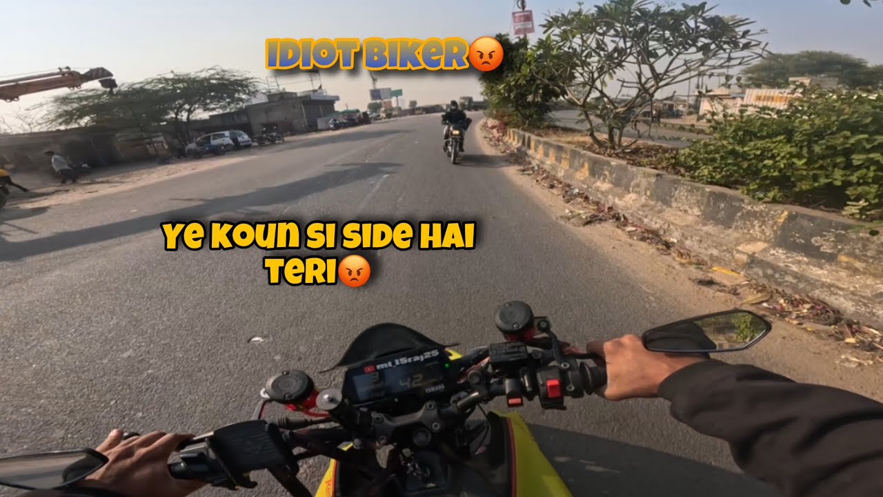 Idiot Bike Rider 😡||Daily Motovloging Not Easy!😥 - YouTube