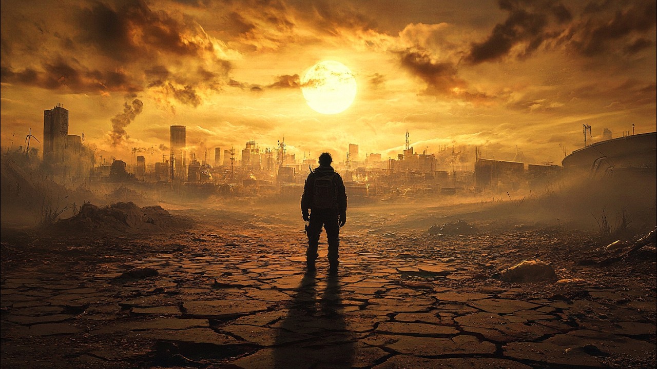 In The Future, Earth is Unlivable; One Person Steps Out of a Bunker For ...