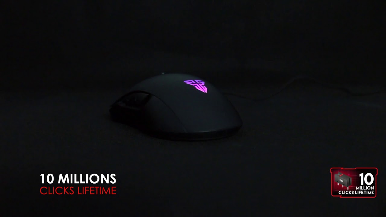 FANTECH X12 Cyber Macro RGB Gaming Mouse - YouTube